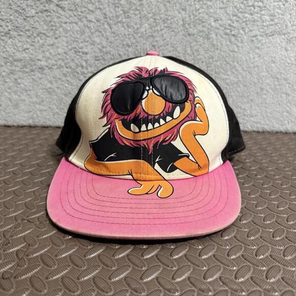 Accessories | Disney Muppets Animal Hat Snapback Cap Pink Black ...